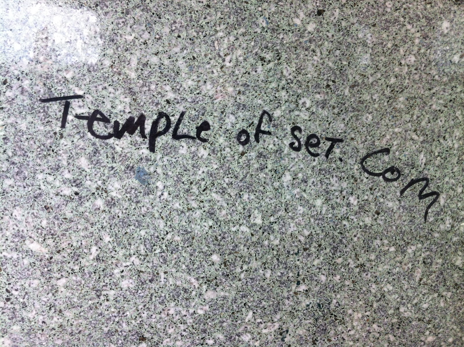 Occult Chicago: Temple of Set graffiti