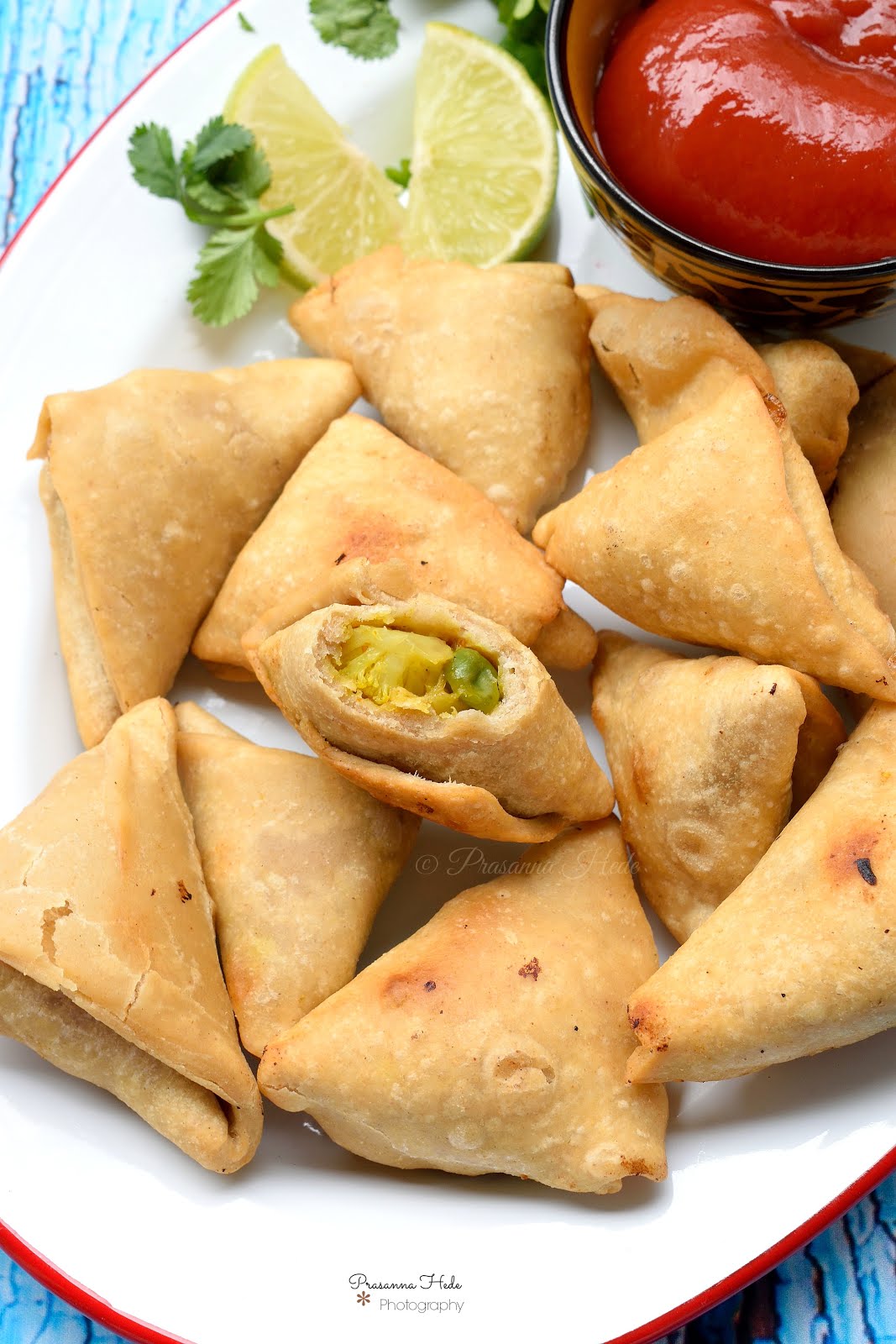 Gobi Matar Mini Samosa | Savory Bites Recipes - A Food Blog with Quick ...