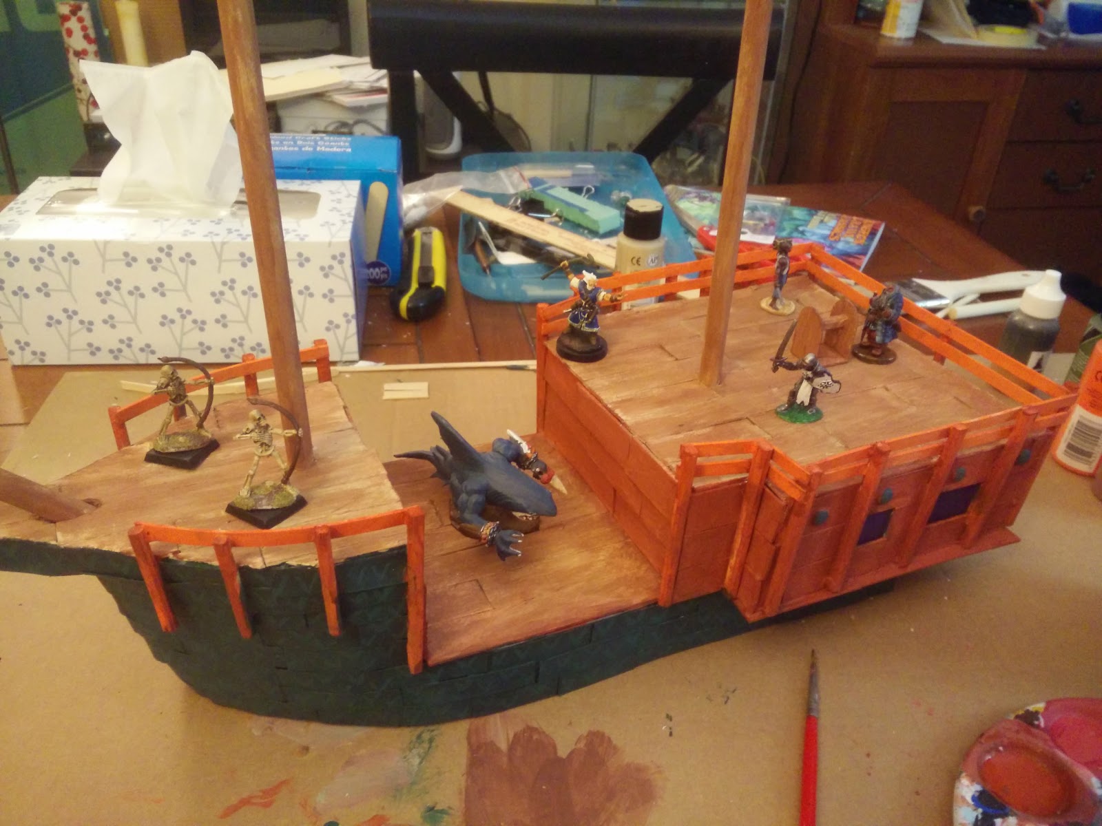 Tower of the Archmage: Boat Building for Frostgrave: Phase 1