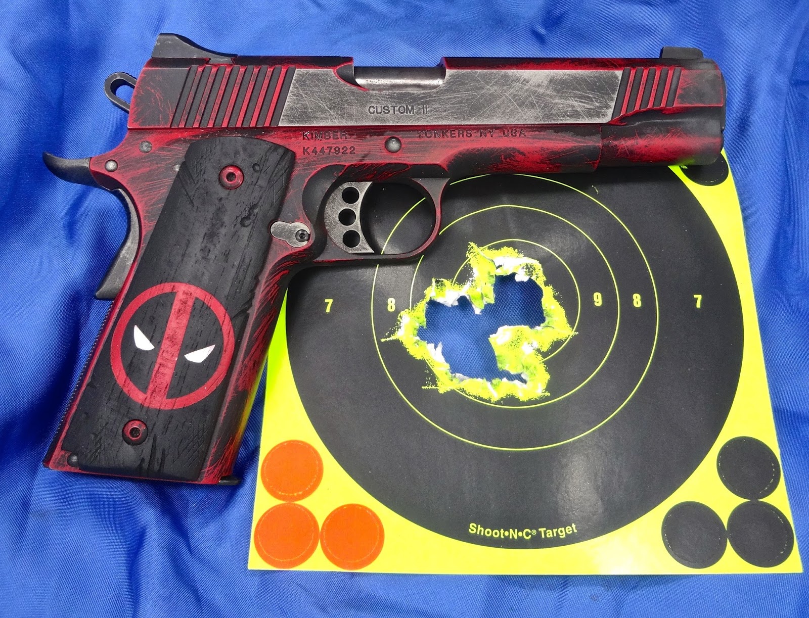 Average Joe's Handgun Reviews: Whisky Tango Firearms Deadpool Cerakoted ...