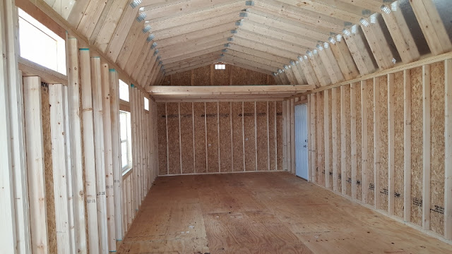 Wolfvalley Buildings Storage Shed Blog.: 14x40 Lofted Cabin - Cabins ...