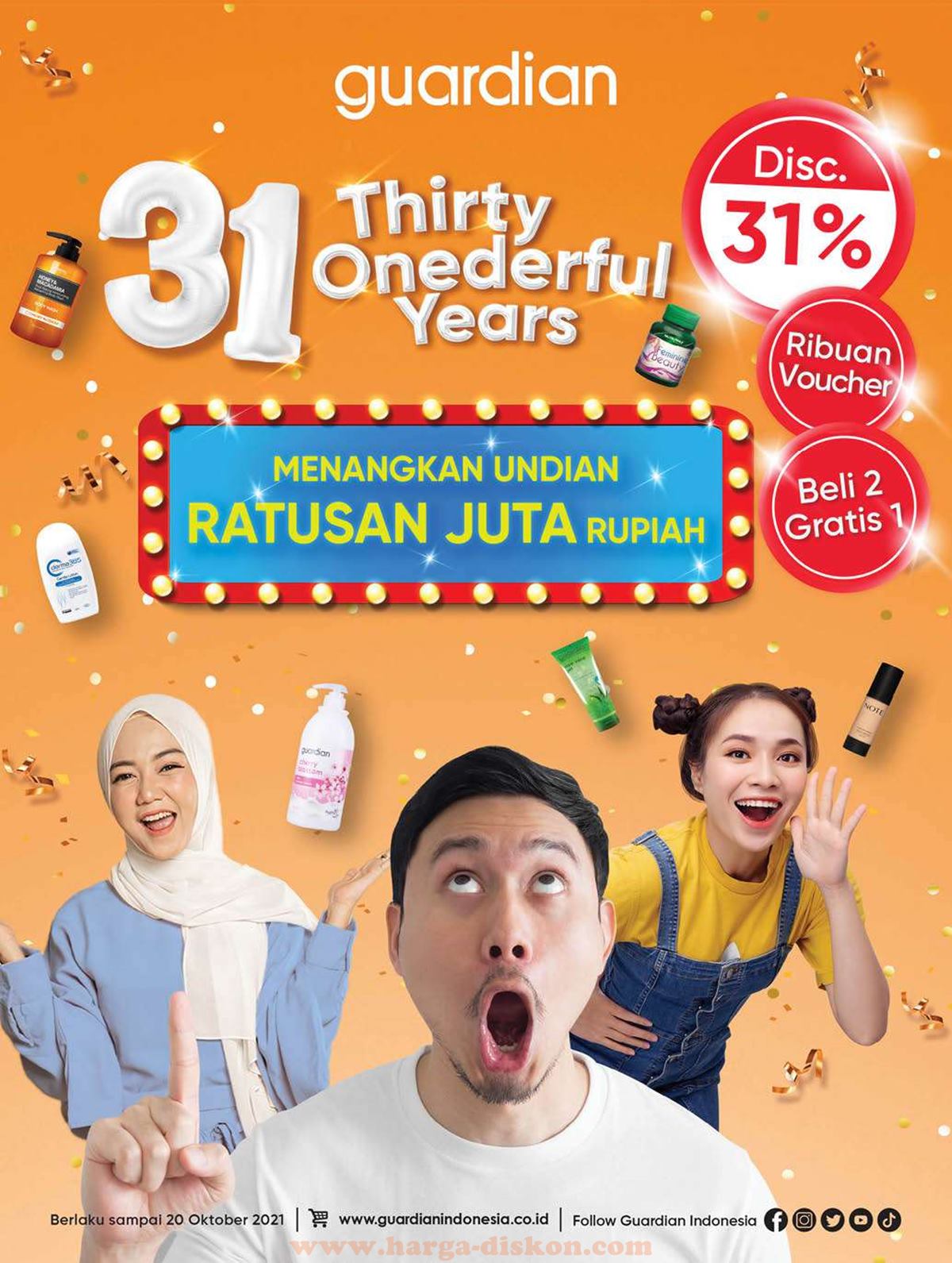 Katalog Promo GUARDIAN Terbaru OKTOBER 2021 • SoPasti.Com