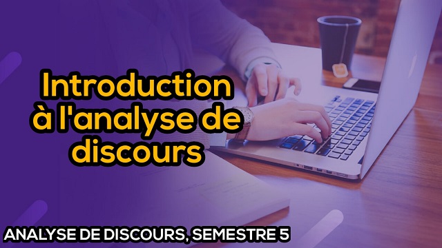 Introduction à l'analyse de discours