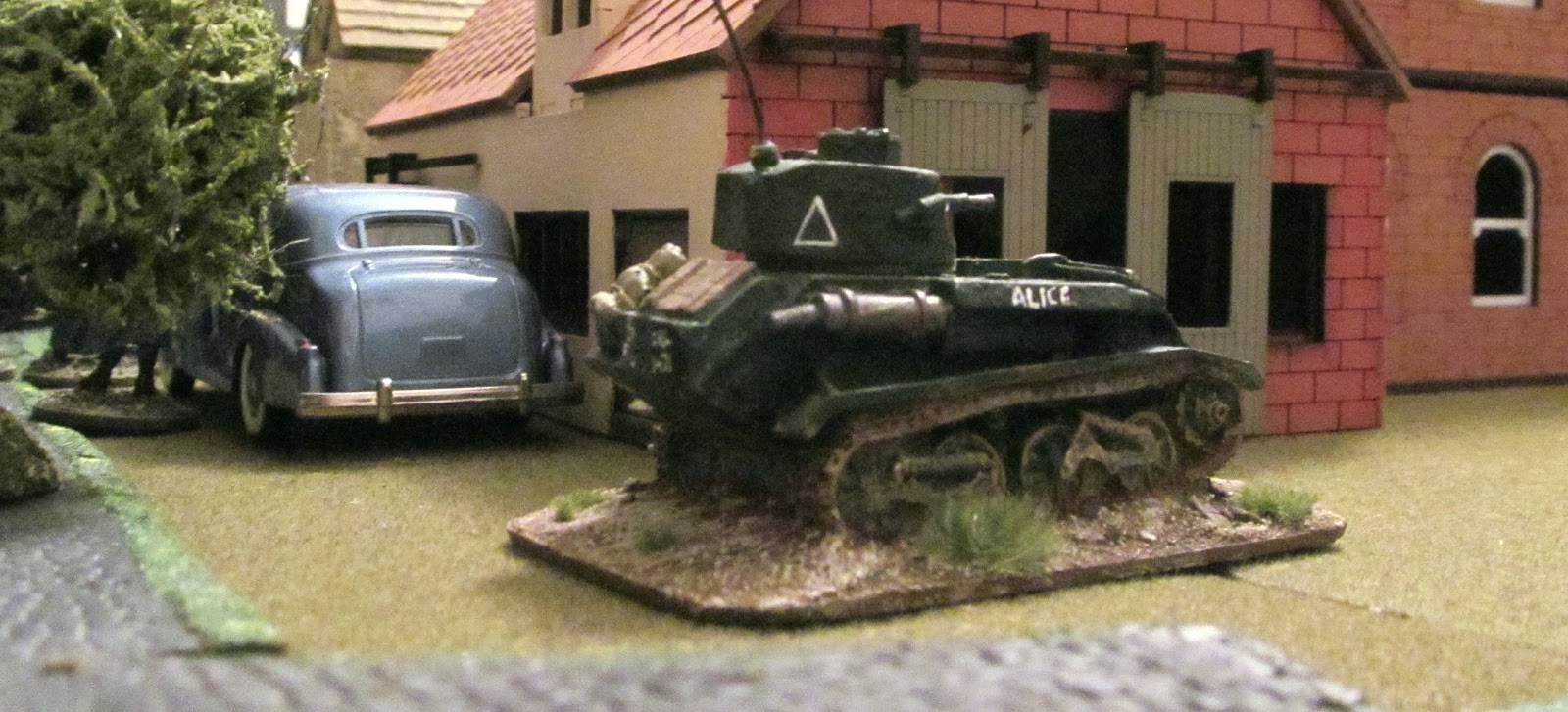 Blenheim to Berlin: 28MM VBCW: THE ACTION AT ALNWICK
