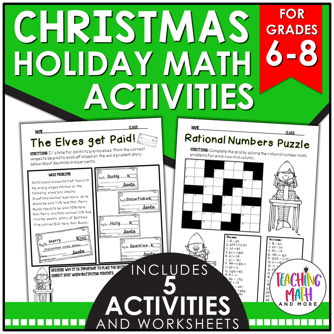 Kelly McCown: December Math Resource Roundup