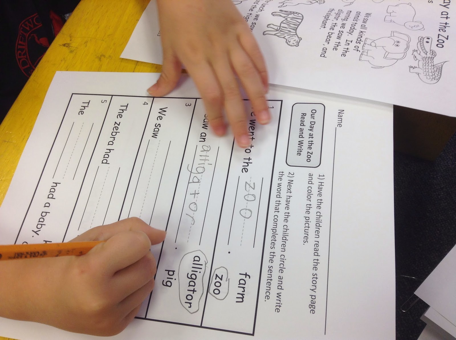 Dr. Clements' Kindergarten : Zoo Animal Literacy and Math Unit