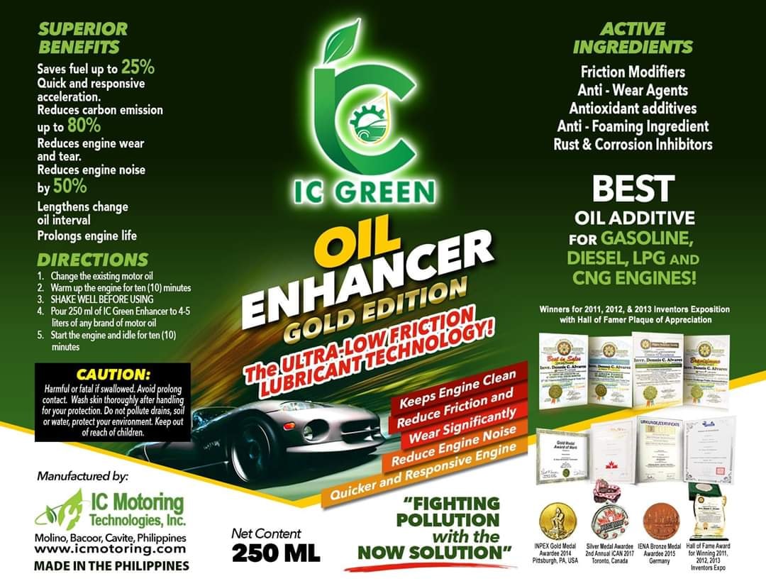 ICgreen Engine Oil Enhancer