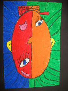 Teach Art and Create: Picasso Inspired Cubism Self-Portraits