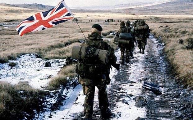 Chestnut Trees on the Thames: On this day in 1982: The Falklands War ...