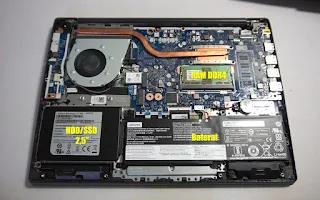 Bongkar Laptop Lenovo IdeaPad s145, Upgrade HDD/SSD, RAM, dan Ganti ...
