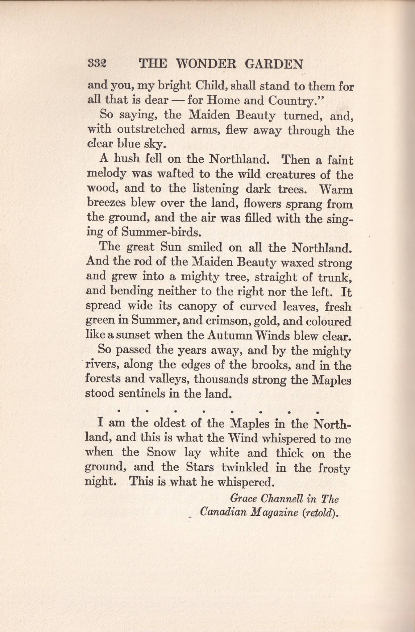 Storytelling + Research = LoiS: Channell - The Maple Leaf For Ever ...