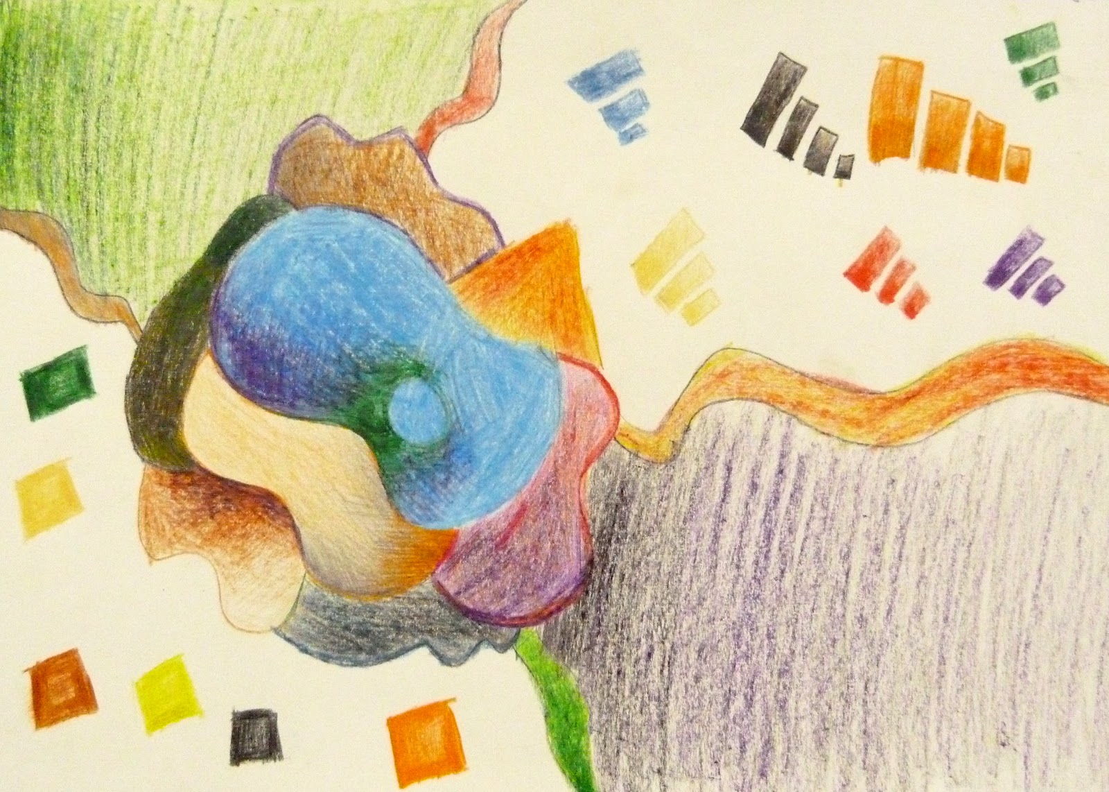 EDUCACIÓN PLÁSTICA Y VISUAL: COMPOSICIONES ABSTRACTAS