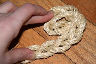 My Salvaged Home: Braided Rope Rug