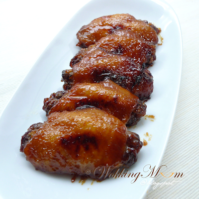 Let's get Wokking!: Tangy Hoisin Winglets 酸味海鲜酱烤鸡翼 | Singapore Food ...