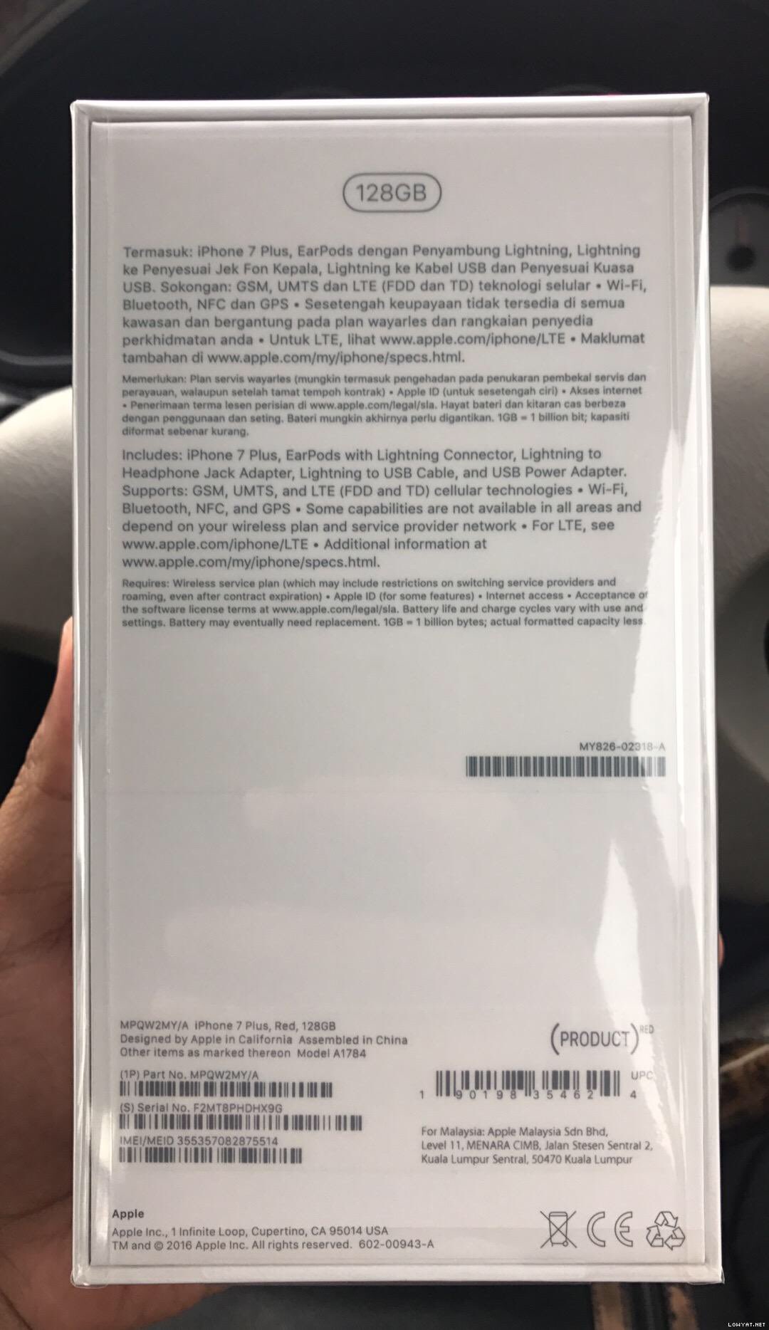 Persamaan dan perbezaan antara iPhone MY set dan iPhone Import set ...