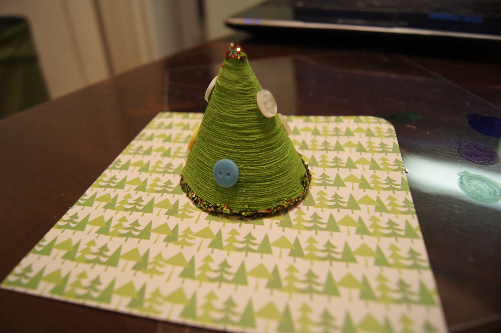 this Workman life: DIY Mini Christmas Tree