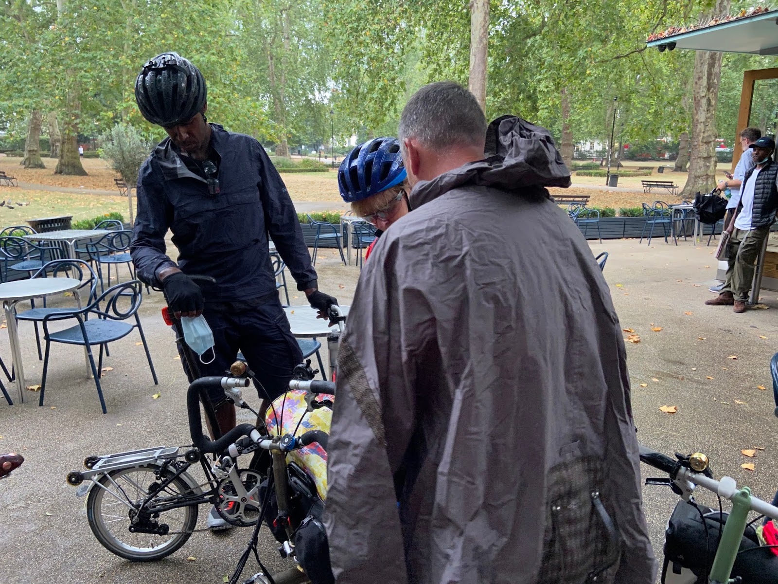 My Orange Brompton: Fun and shocks on the Brompton London Icons ride!!