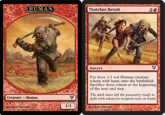 MTG Realm: Avacyn Restored Tokens