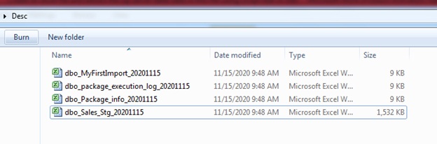 Microsoft Business Intelligence: Create an excel file and extract the ...