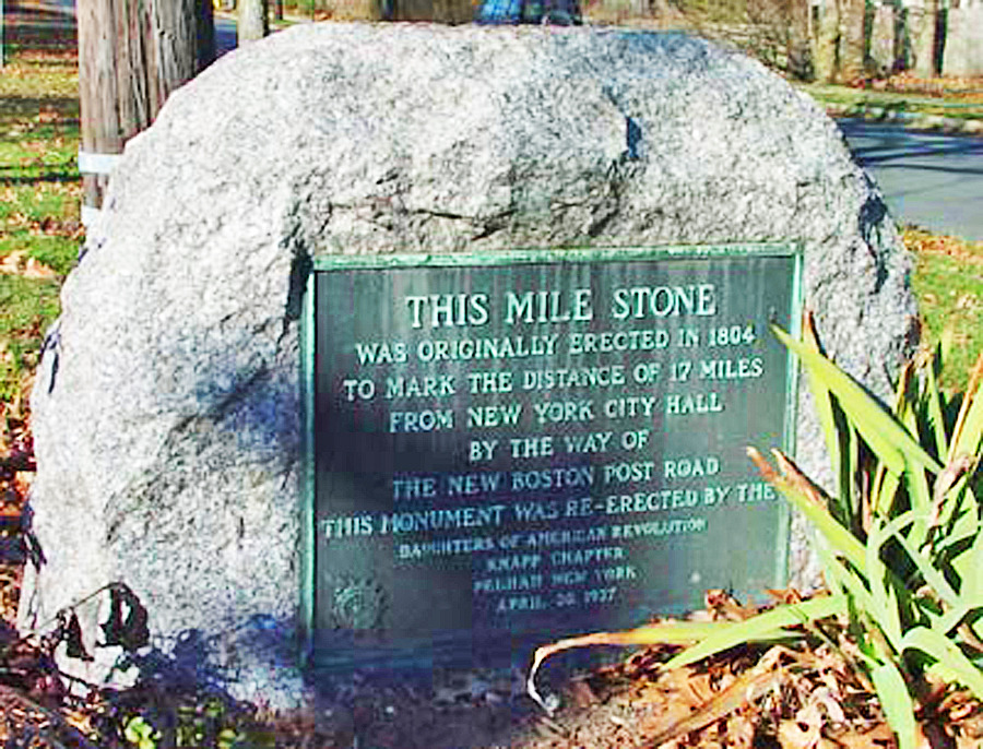 Historic Pelham: The Stolen 17th Mile Stone That Once Stood on Boston ...