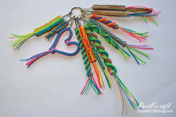 How to Make Boondoggle Keychains DIY!