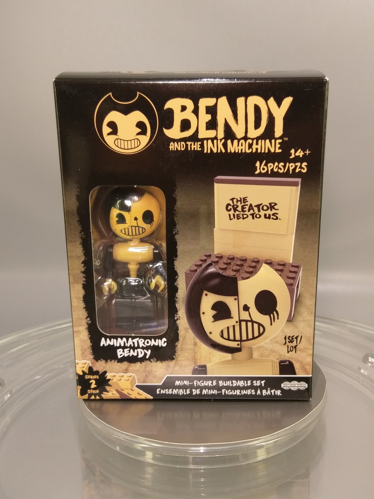 Bendy And The Ink Machine ANIMATRONIC BENDY Mini Figure Buildable Set ...