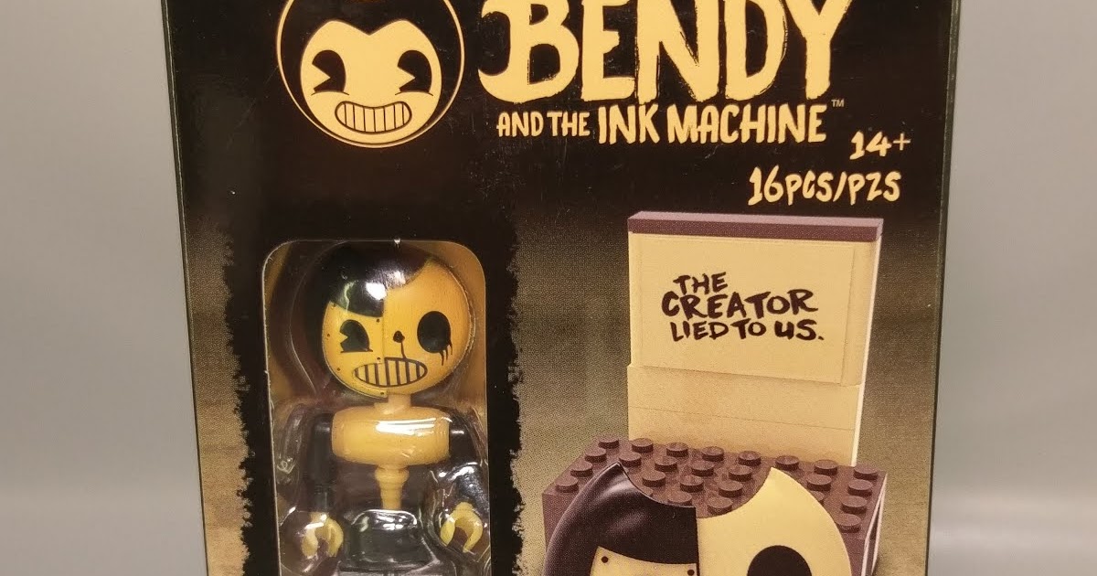 Bendy And The Ink Machine ANIMATRONIC BENDY Mini Figure Buildable Set ...