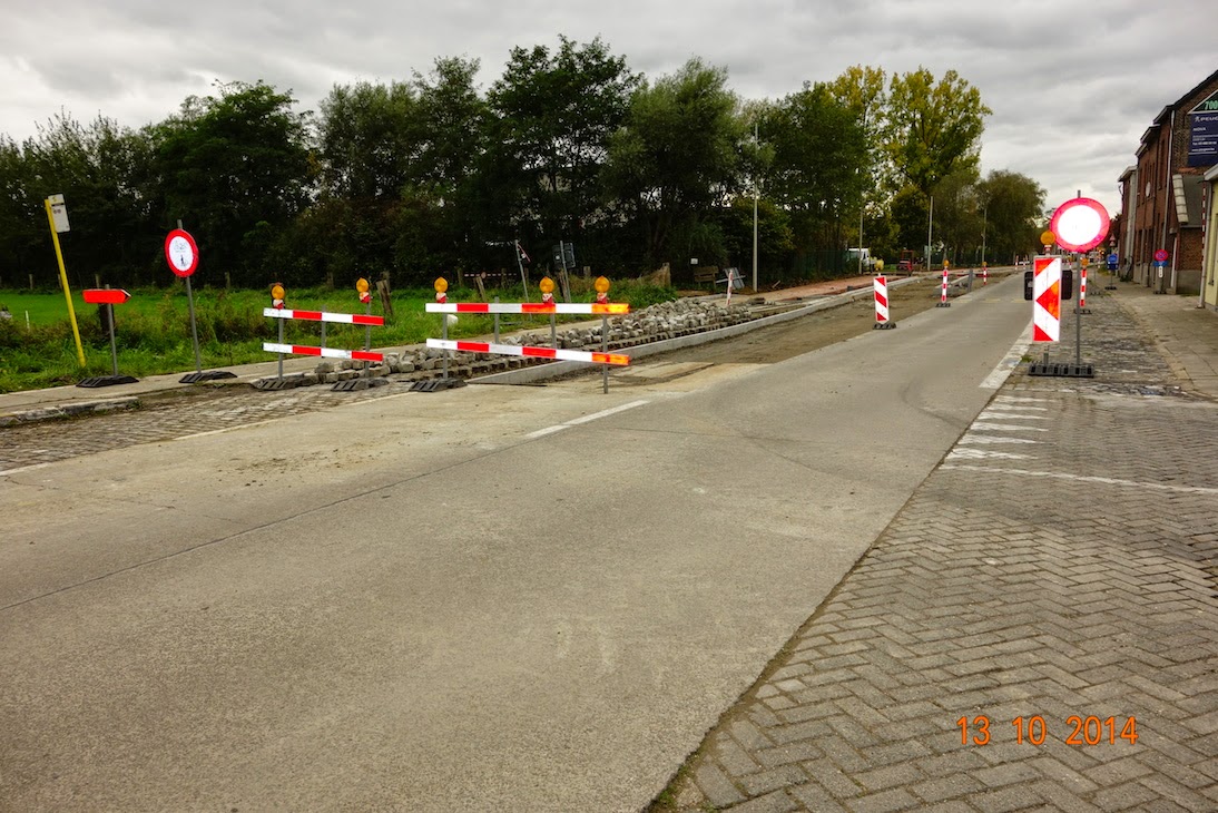 Weg Wan Beheer: Lier, werf N14: Mechelsesteenweg x Hoog-Lachenen