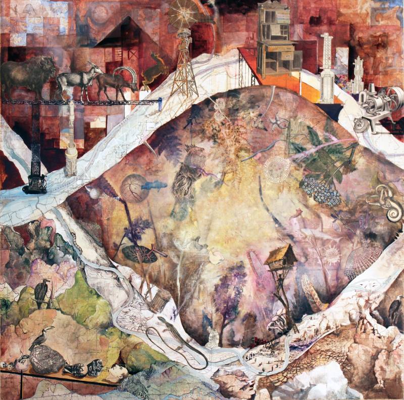 El Hurgador [Arte en la Red]: Josh Dorman (I) [Pintura, collage, dibujo ...