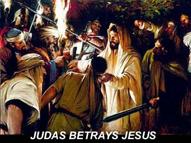 IDEAS UNLIMITED: JUDAS BETRAYS JESUS - Printable Puzzle - Luke 22:47-51