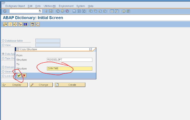 SAP TECH: Creating customized select-options