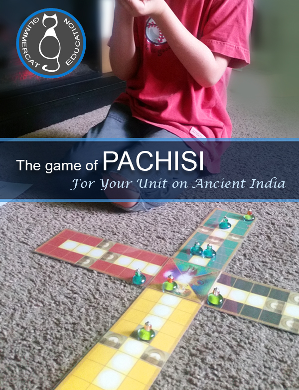 Glimmercat Education: A Game of Ancient India : Pachisi