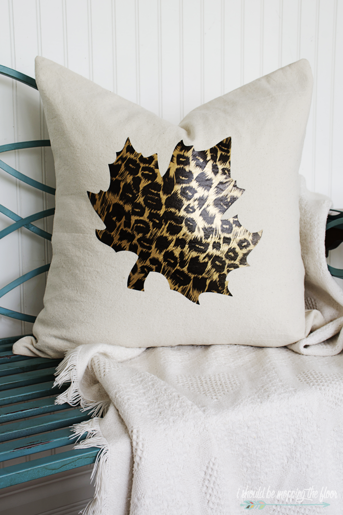 How to Make a Drop Cloth Envelope Pillow Cover | i should be mopping ...