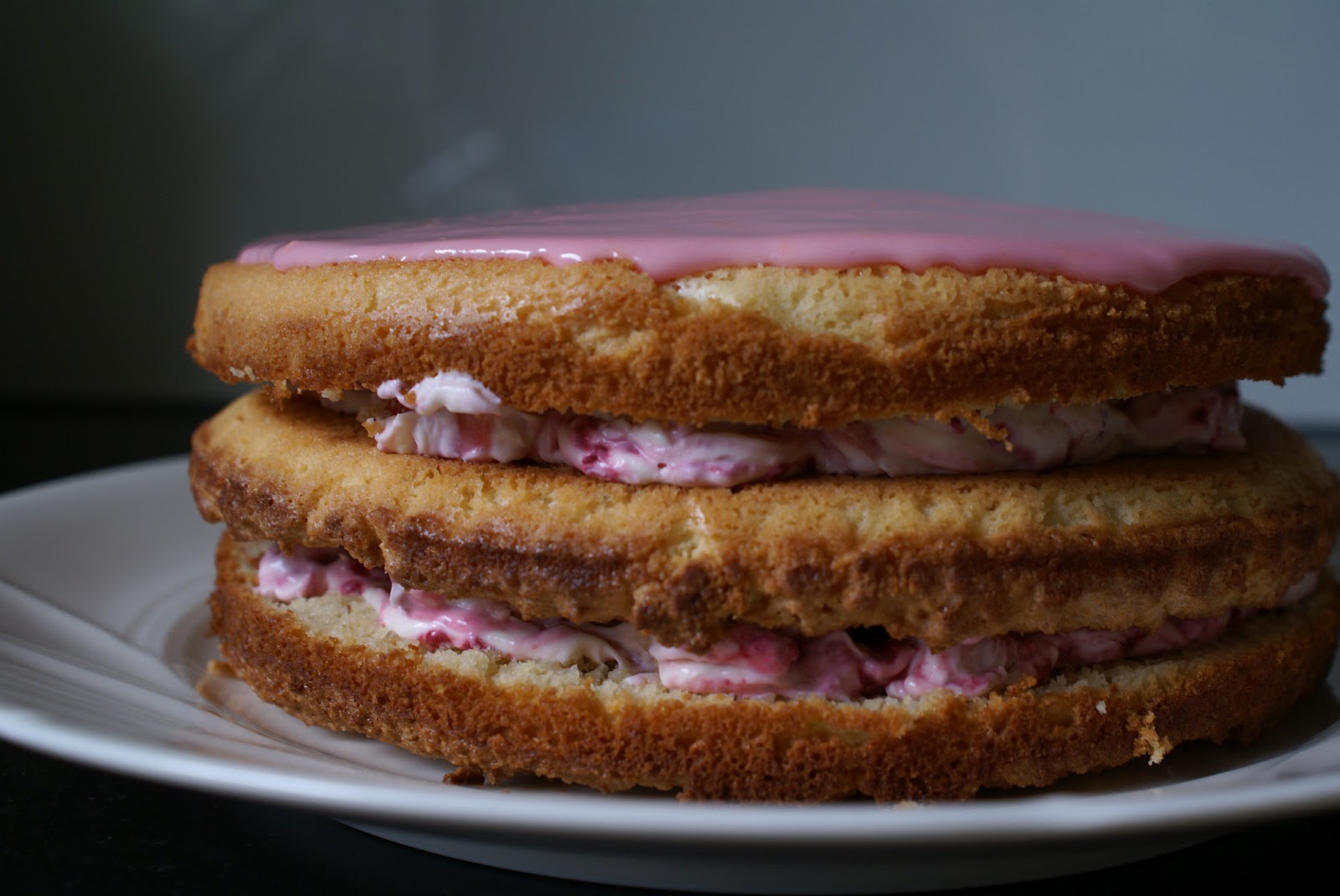 Raspberry Mascarpone Layer Cake | The Sunday Oven