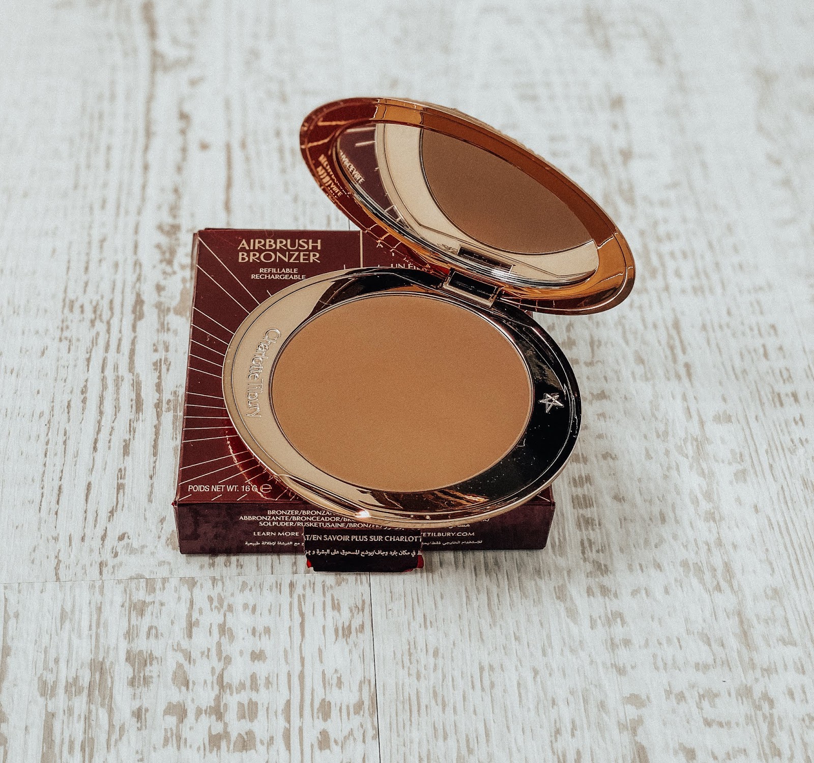 Emtalks: Charlotte Tilbury Airbrush Bronzer Review And Airbrush ...