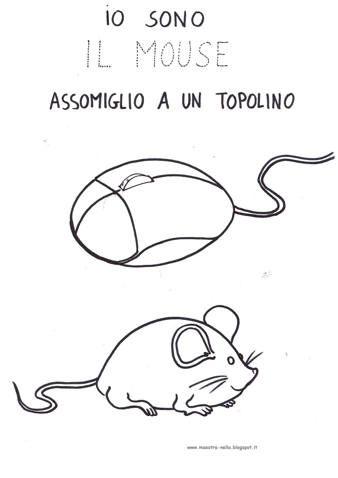 maestra Nella: il computer