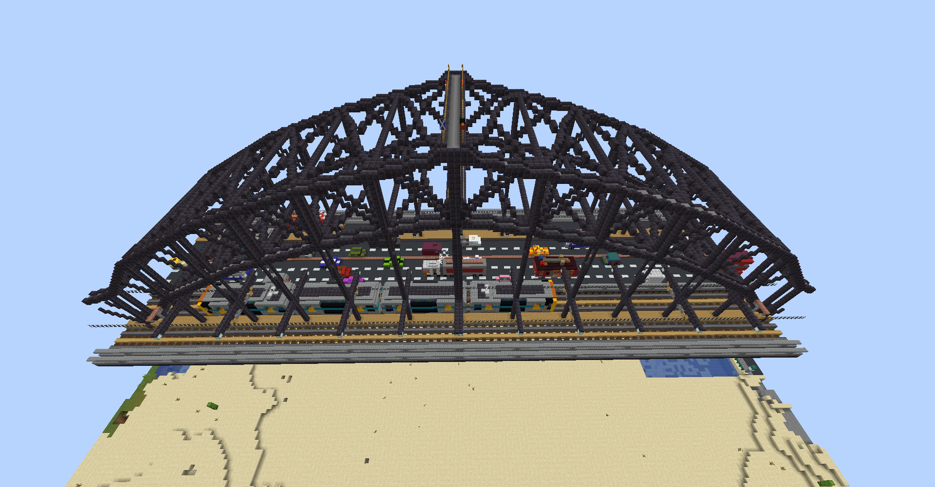 TheBritFromOz: The Minecraft Harbour Bridge
