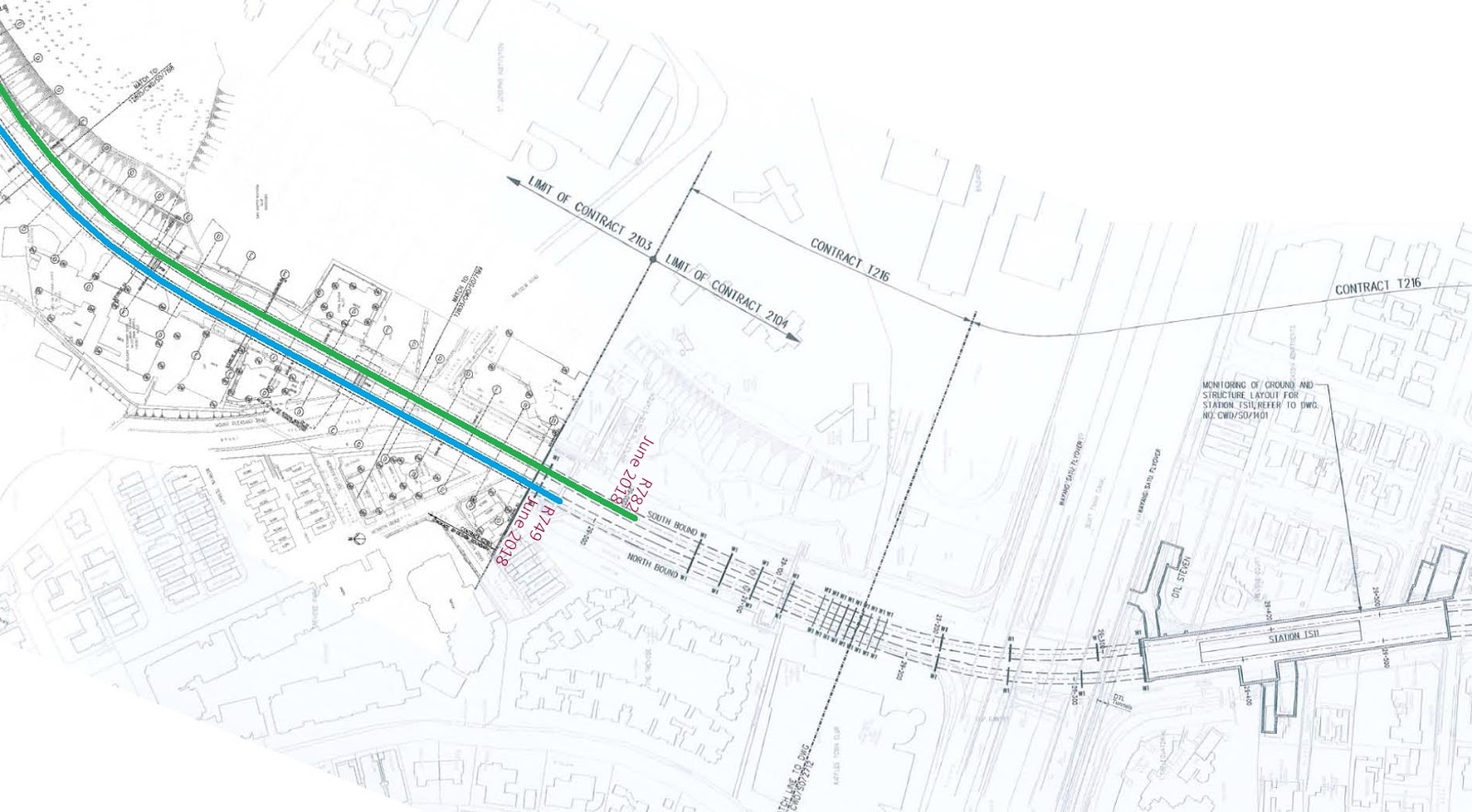 Thomson Line Construction: Final TBM Assembly