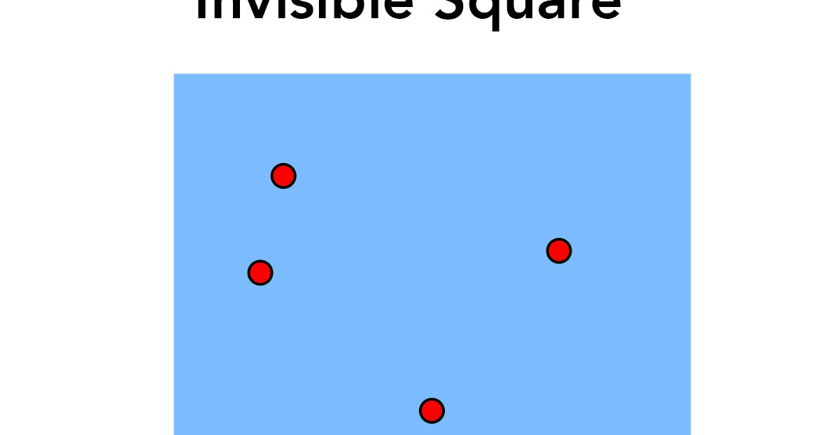 1001 Math Problems: Invisible Square Problem