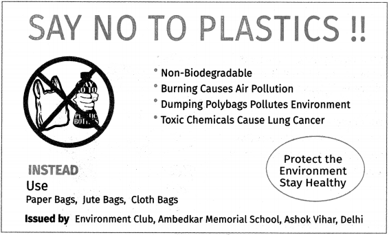 CBSE CLASS 11 WRITING SKILL NOTES