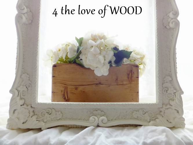 4 the love of wood: PHOTO FUN - shabby chic frames