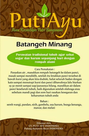 Batangeh: Spa Tradisional ala Minangkabau | BATANGEH MINANG