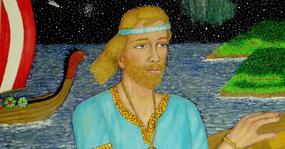 Stephen Warde Anderson Art: Portrait of Leif Erikson