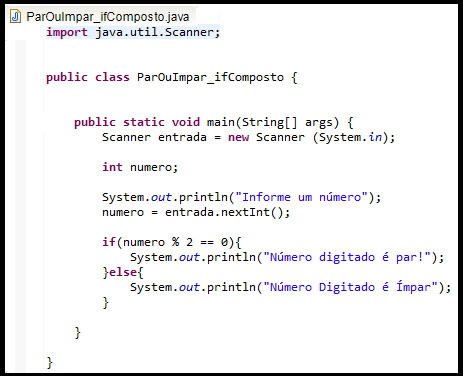 1TDSA - Java: Estrutura de Seleção e Estrutura de Repetição