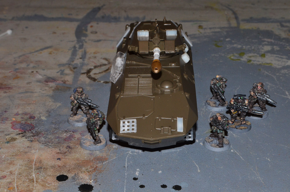 Toy AFV. Is it just too big for 28mm?