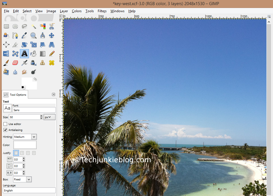 GIMP: Resize A Large Photo