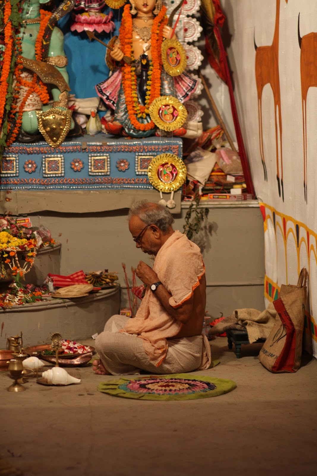 Clem et Stan autour du monde: Durga Puja