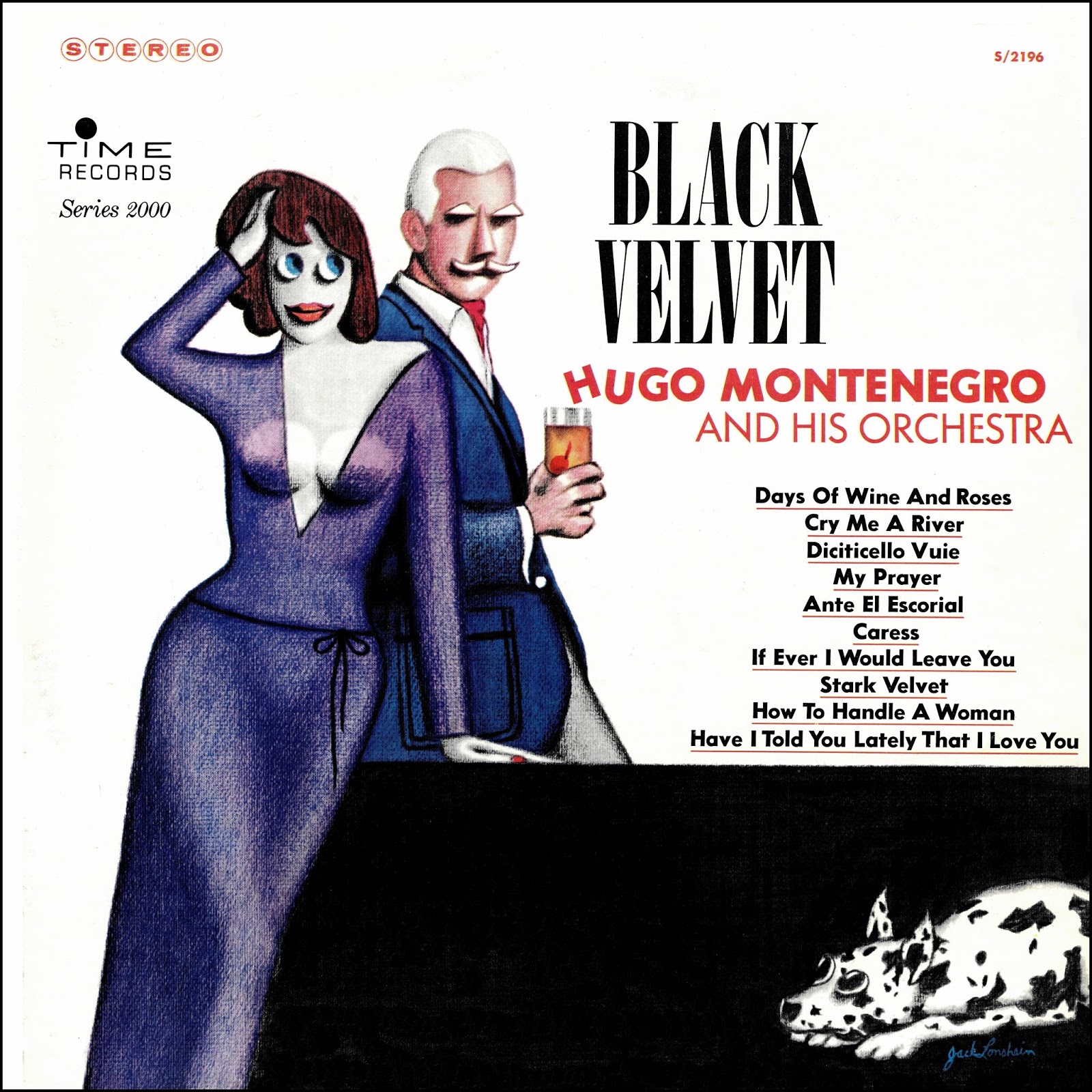 The Vinyl Cloak: Hugo Montenegro and His Orchestra Black Velvet [1965]