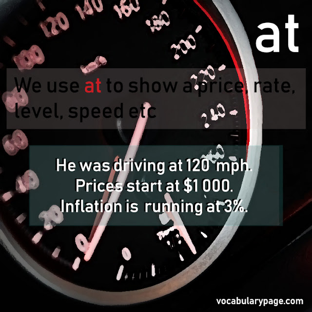 8 Ways to Use the Preposition "at"