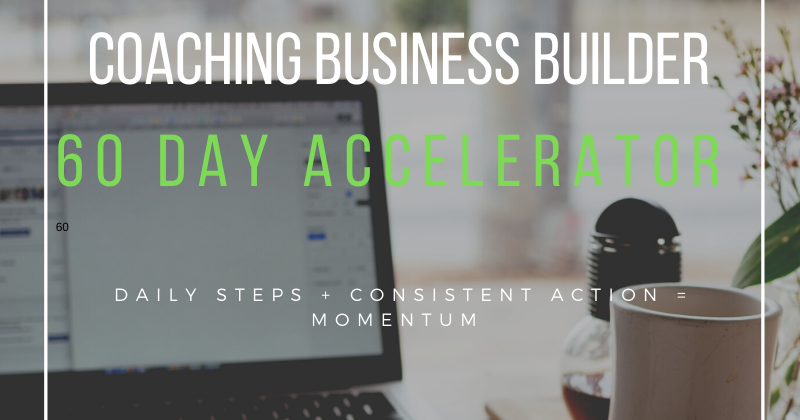 Group Coaching: Ins and Outs: Early Bird Rate on the January 1st 60 Day Coaching Business ...